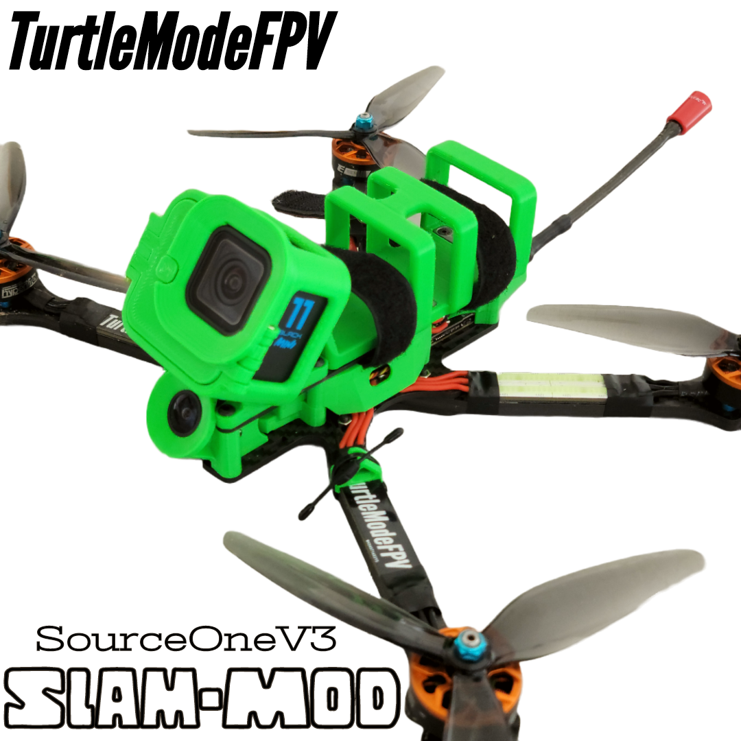 SourceOneV3 - 7" Freestyle Frame – TurtleModeFPV