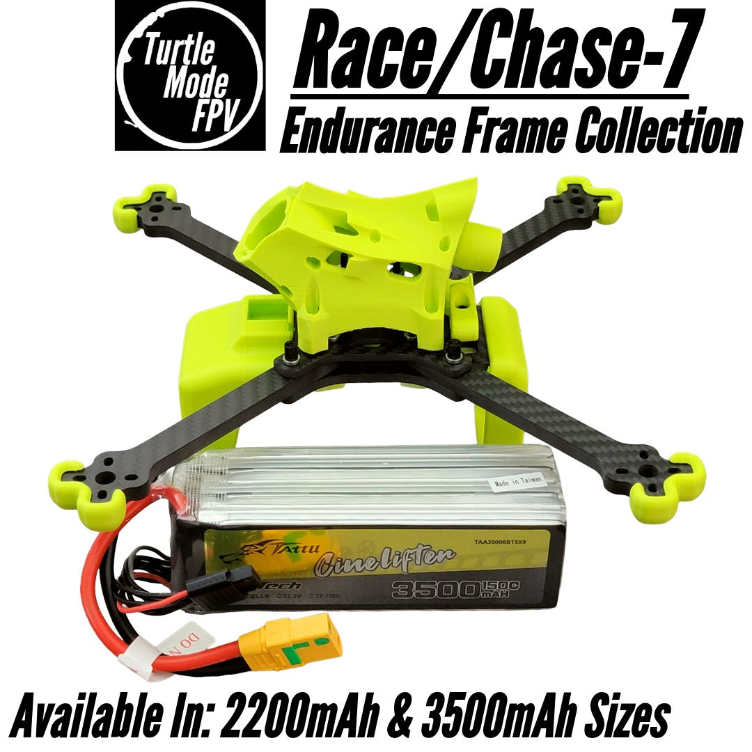 TurtleModeFPV Race/Chase-7 - 7" High Endurance Frame Collection